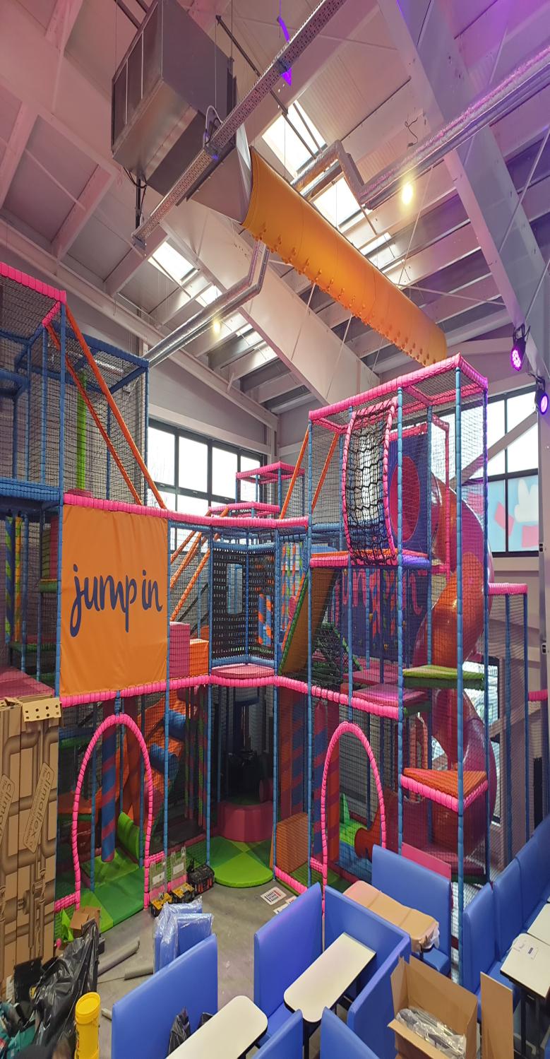 Jump In Trampoline Park in Esher - Burren And Whitaker Construction